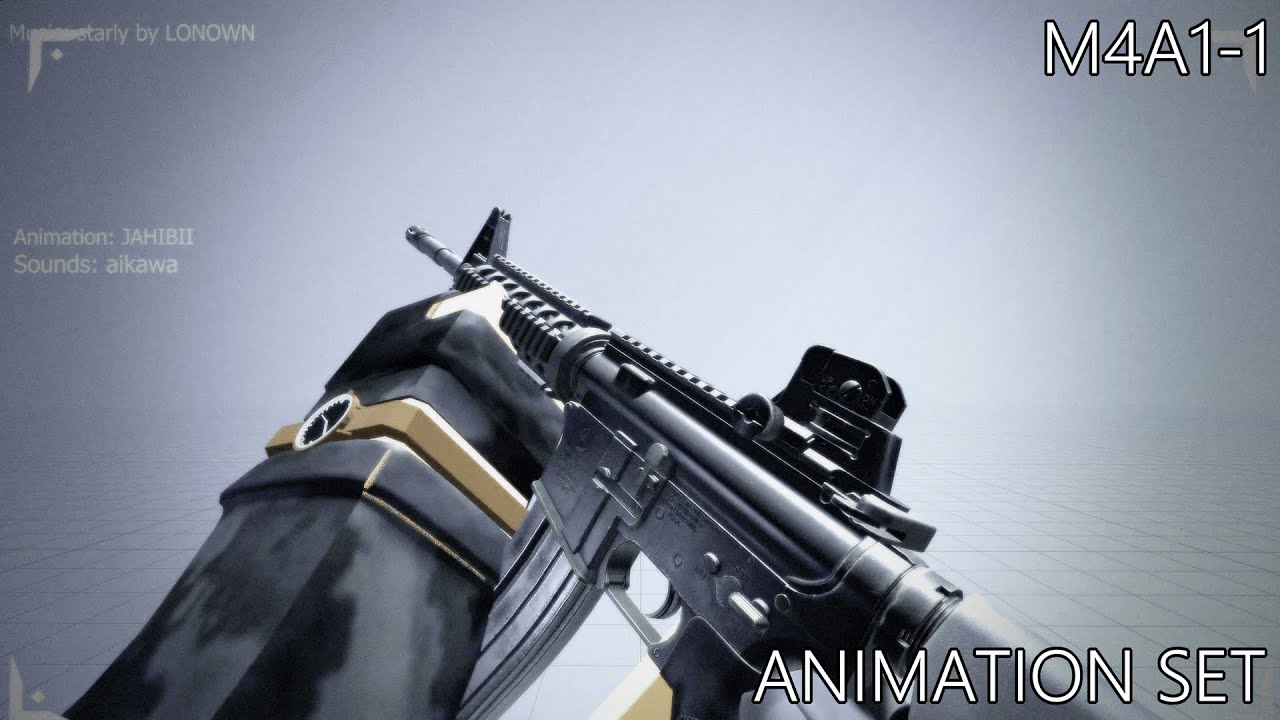 Roblox M4a1 Animation Showcase Youtube