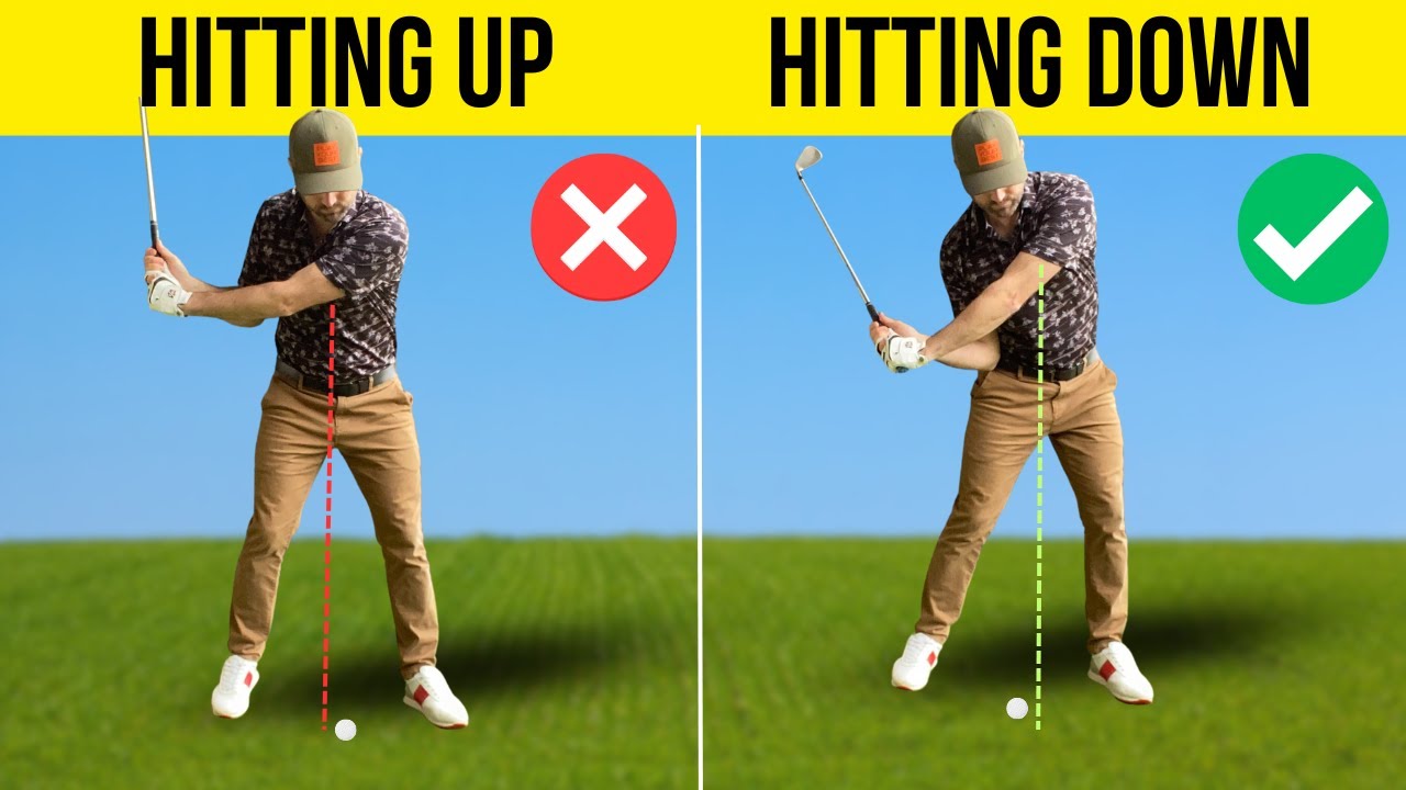 Unlock Power How To Hit Down On A Golf Ball Correctly