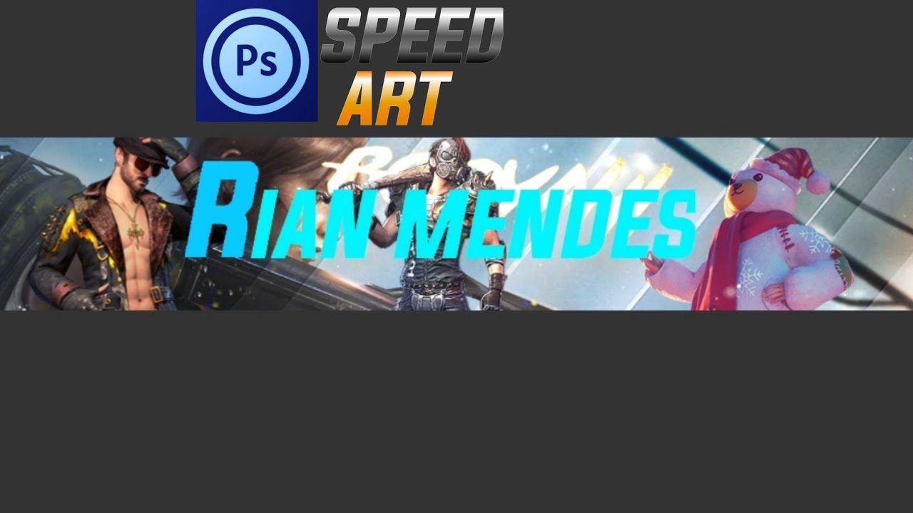 Speed Art Banner Youtube