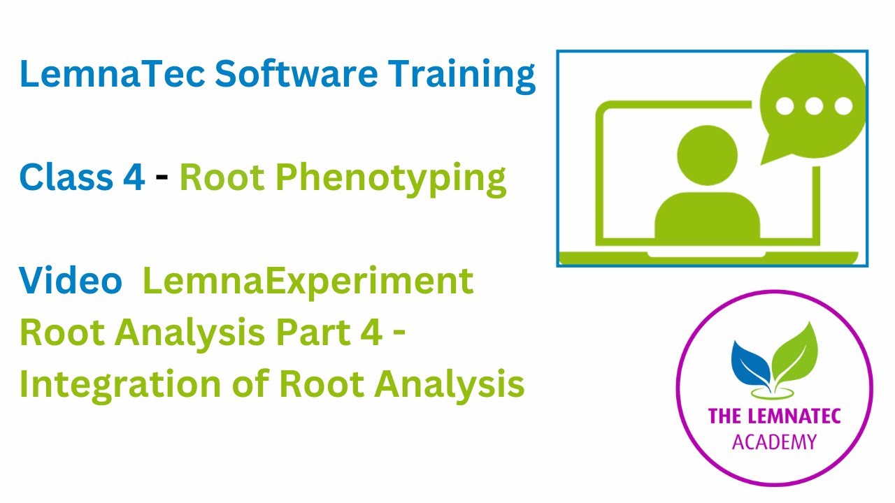 Class 4 Lemnaexperiment Integration Of Root Analysis Part 4 рџџ Expert