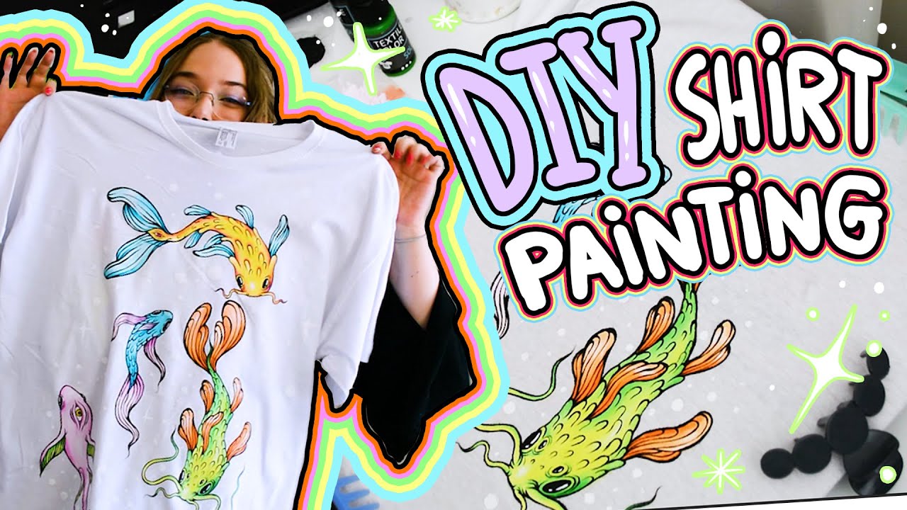 Shirt Painting Tutorial Creating Your Own Vibrant Art On T Shirts And