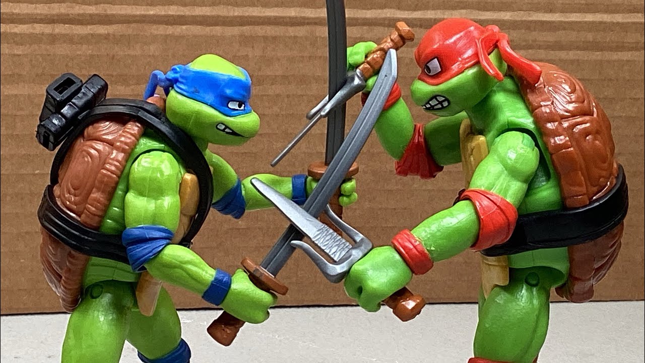 Leo Vs Raph Stop Motion Hi Fi423 Youtube
