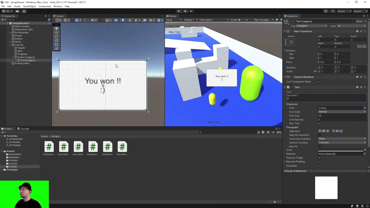 遊樂unity3d Scripting Game Mechanics Youtube
