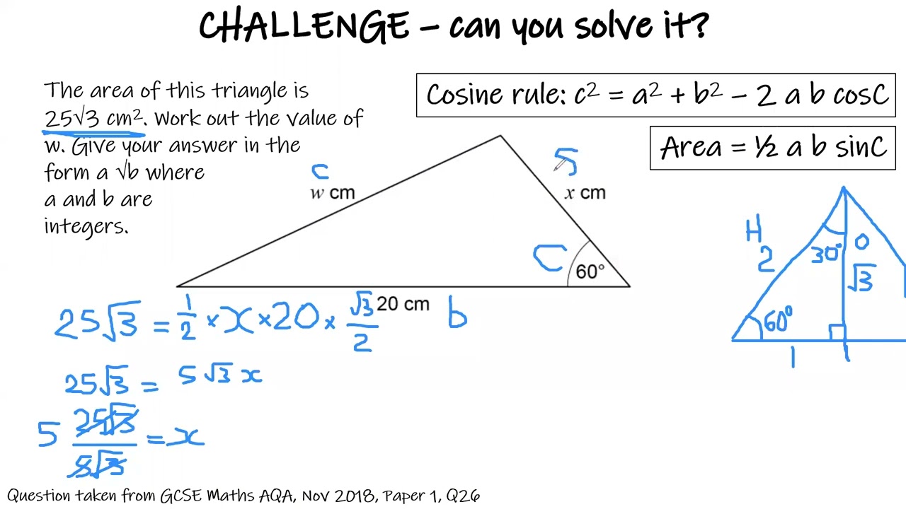 Challenge Advanced Trigonometry Youtube