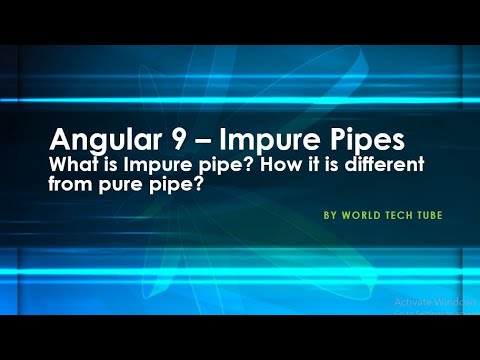 Angular Tutorial Impure Pipes Learn Angular 9 Impure Pipe Pure