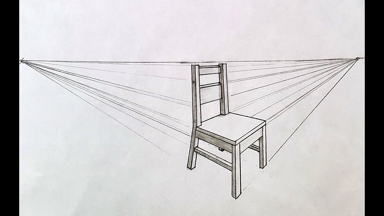 How To Draw A Chair Using Two Point Perspective Narrated 47 Off