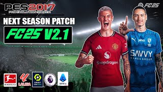 Install Pes 2017 Patch Fc25 V2 1 Update Season 2026 Pes 2017 Patch 2026 Windroid Id Mp3 Music ...