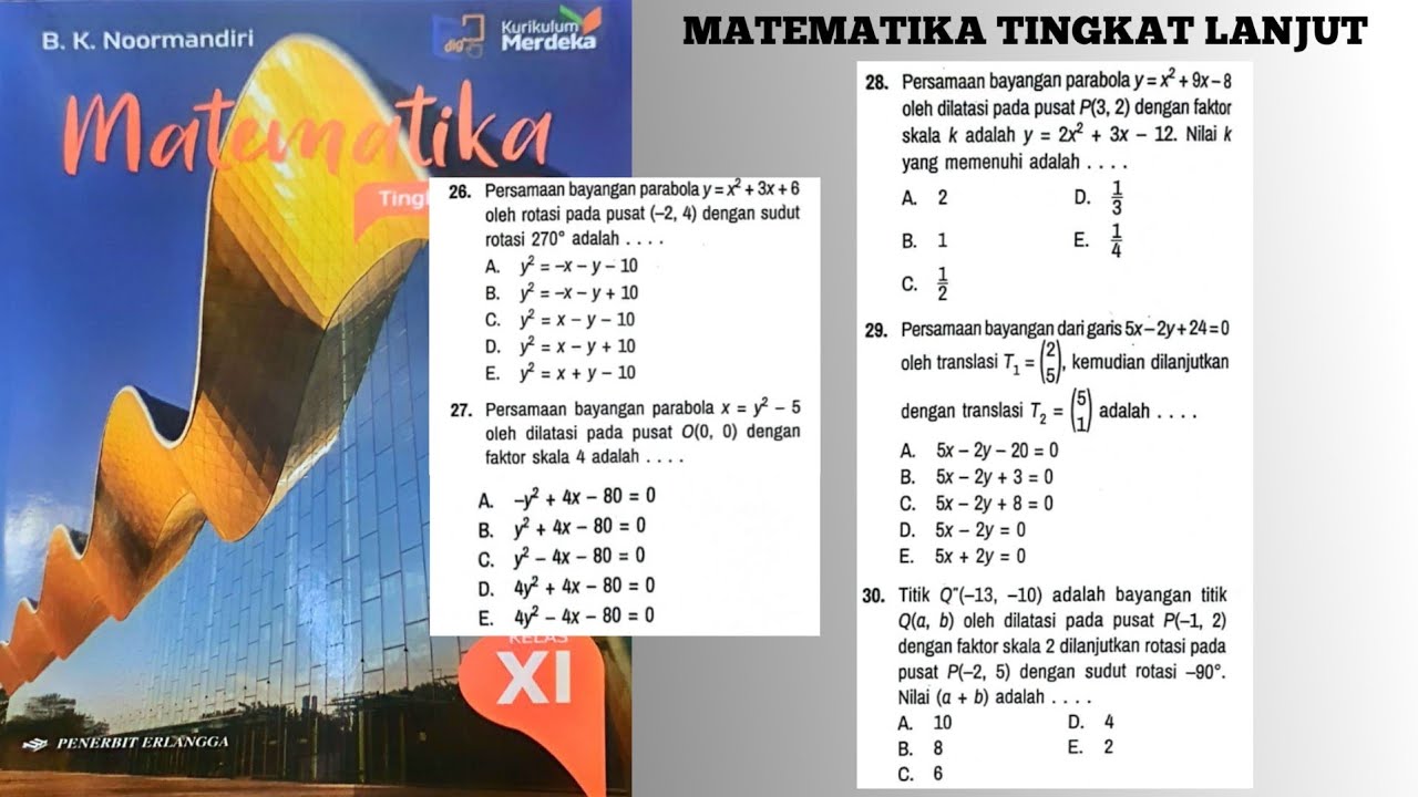 Uji Capaian Pembelajaran 1 Hal 187 191 Part 7 Matematika Tingkat Lanjut