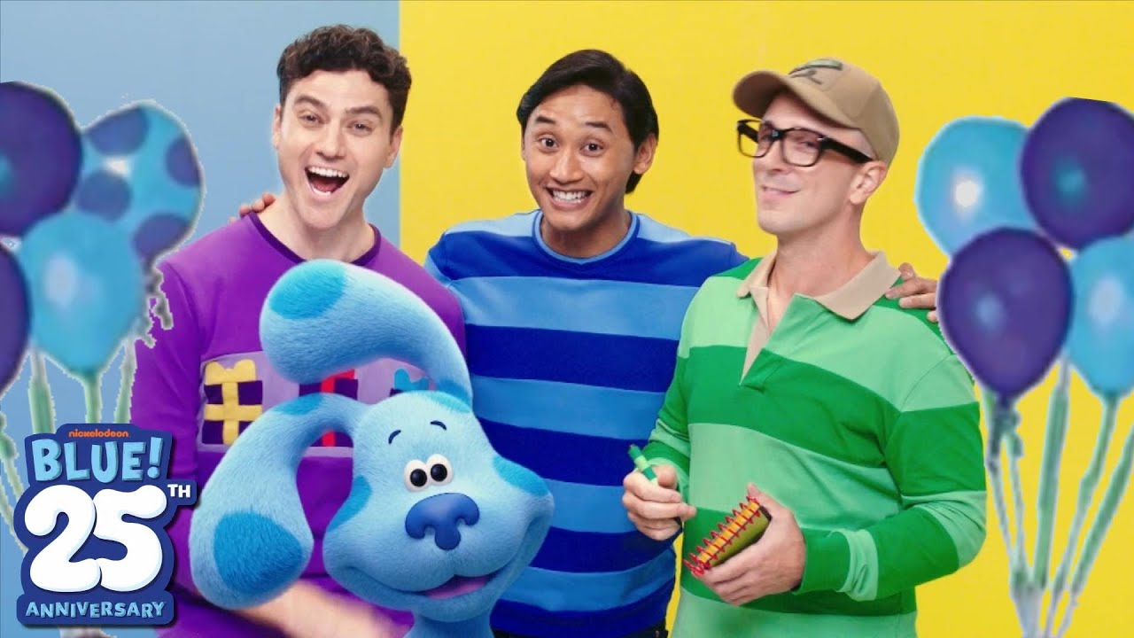 Blue S Clues You Can T Spell Blue Without You Bc 25th Anniversary