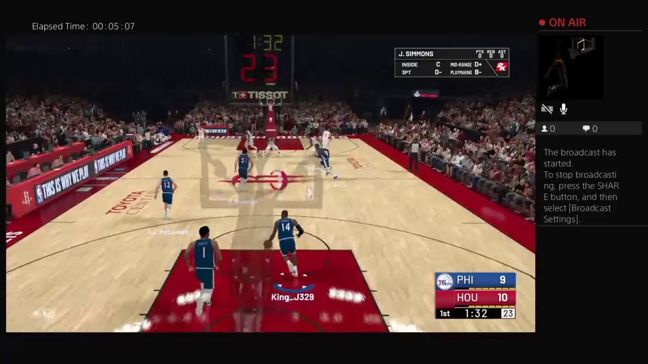 King J329 S Live Ps4 Broadcast Youtube