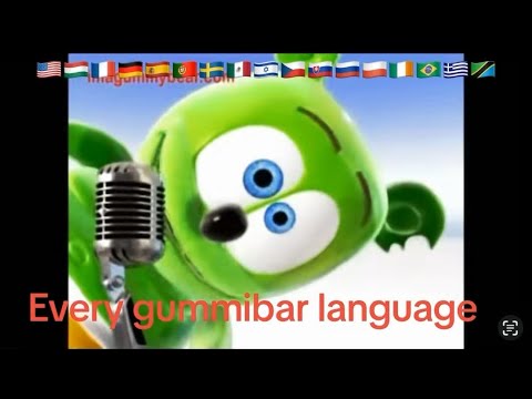 Every Gummibar Song Language Youtube