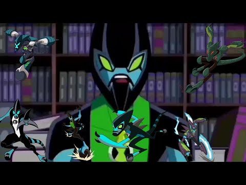 Ben 10 All Xlr8 Transformations Classic Reboot Youtube