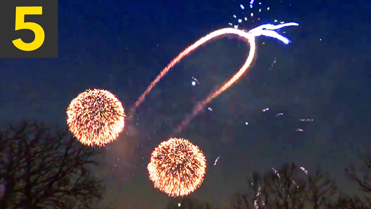 Top 5 Weird Amazing Fireworks Youtube