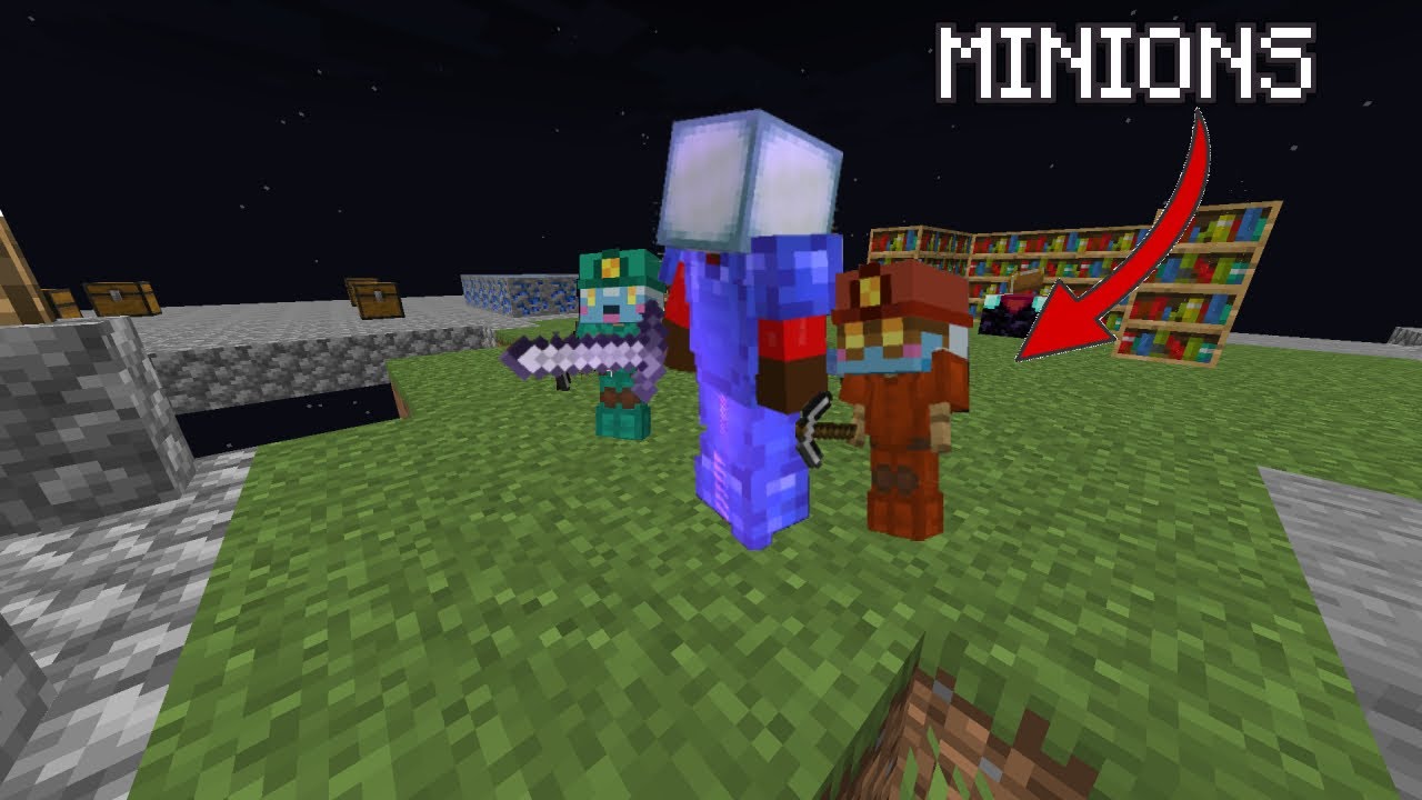 Collecting Mining Minions Hypixel Skyblock Youtube