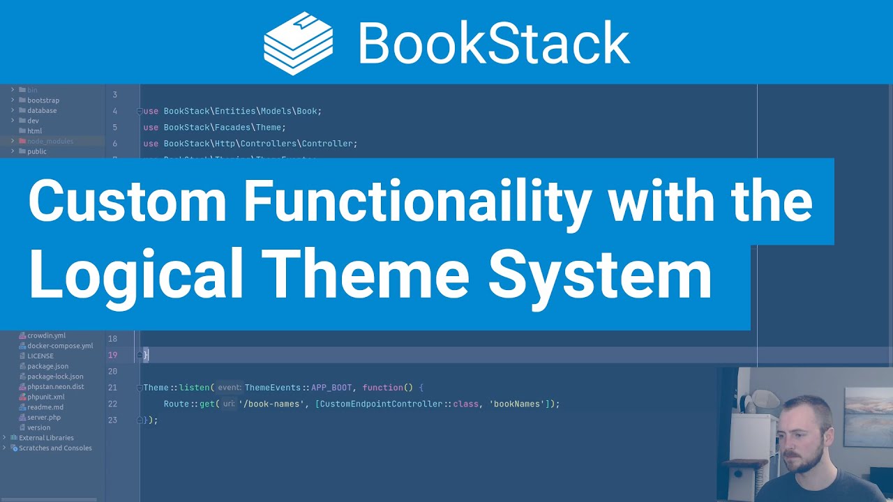 Extend Bookstack Functionality Using The Logical Theme System Youtube