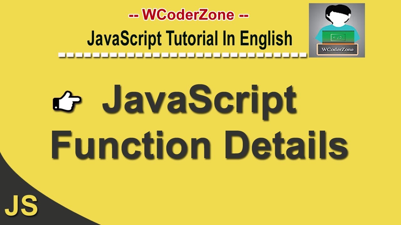 Javascript Functions Tutorial Easy For Beginners Youtube