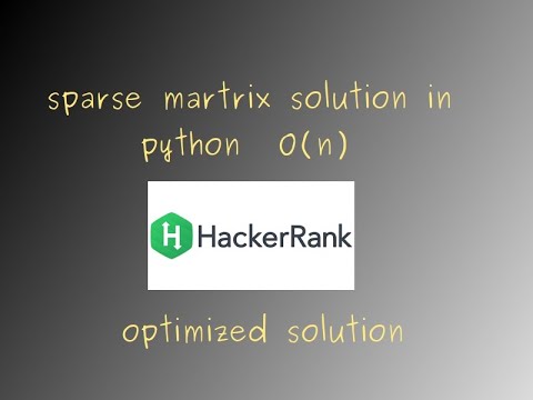 Sparse Array Hackerrank Solution In Python Optimized Solution Part 2