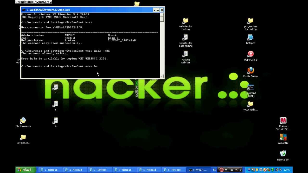 Basic Hacking Youtube