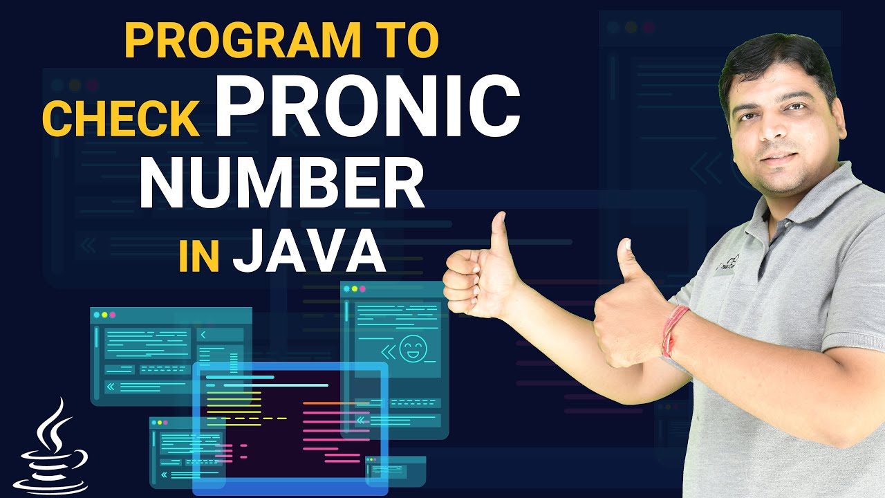 Java Program To Check Pronic Number Pronic Number Program In Java