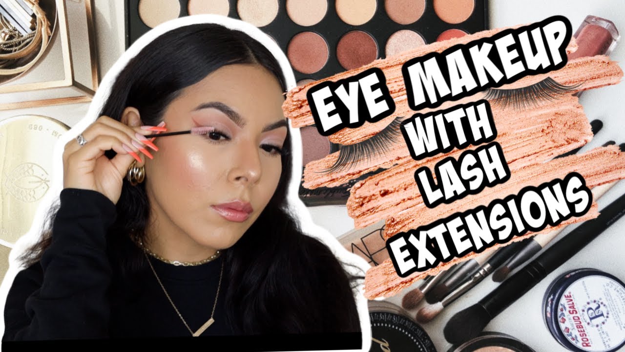 Makeup Tricks For Lash Extensions Youtube