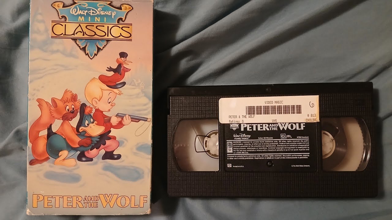 Peter And The Wolf Full 1991 Walt Disney Home Video Vhs Youtube
