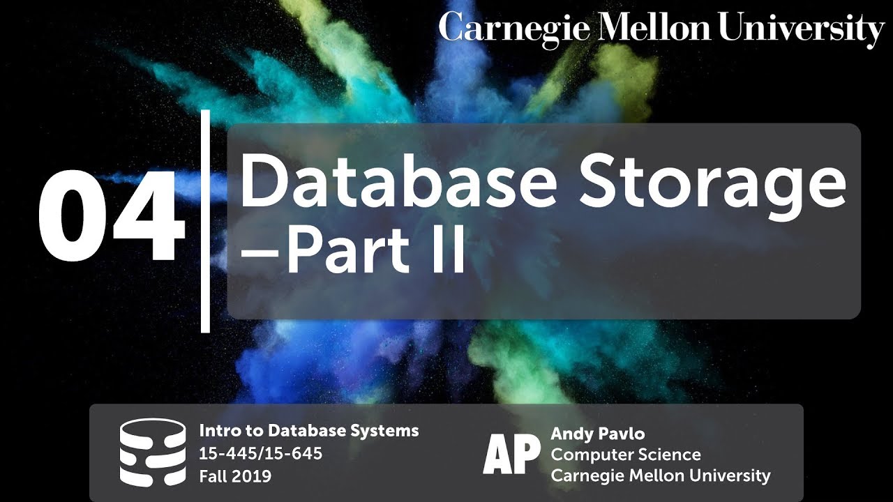 Storage Systems Cmu At Noah Anivitti Blog
