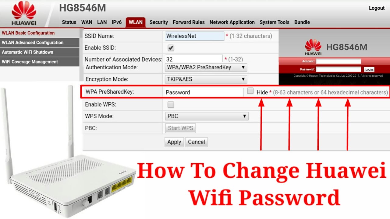 Huawei Router Login Username And Password Change At Ralph Powers Blog