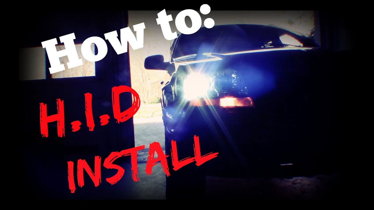 How To Install H I D Headlights 1999 2004 Jeep Grand Cherokee Youtube