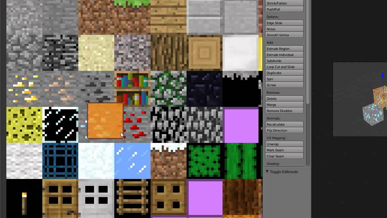Blender Minecraft Tutorial Animation Part 1 Youtube