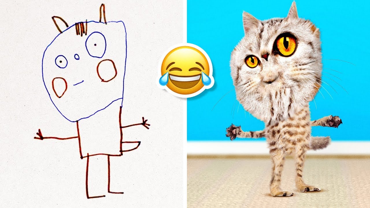 We Made Kids Drawings Come To Life The Result Is Hilarious