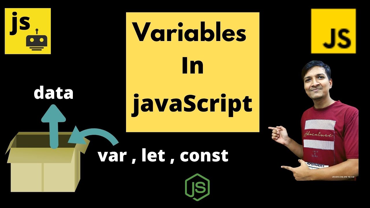 3 Variables In Javascript Javascript Tutorial By Rishabh Rawat Youtube