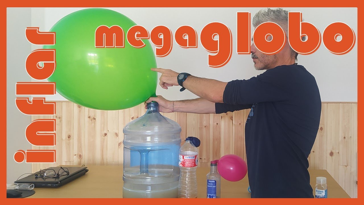 рџ Experimento Inflar Globo Con Vinagre Y Bicarbonato Youtube