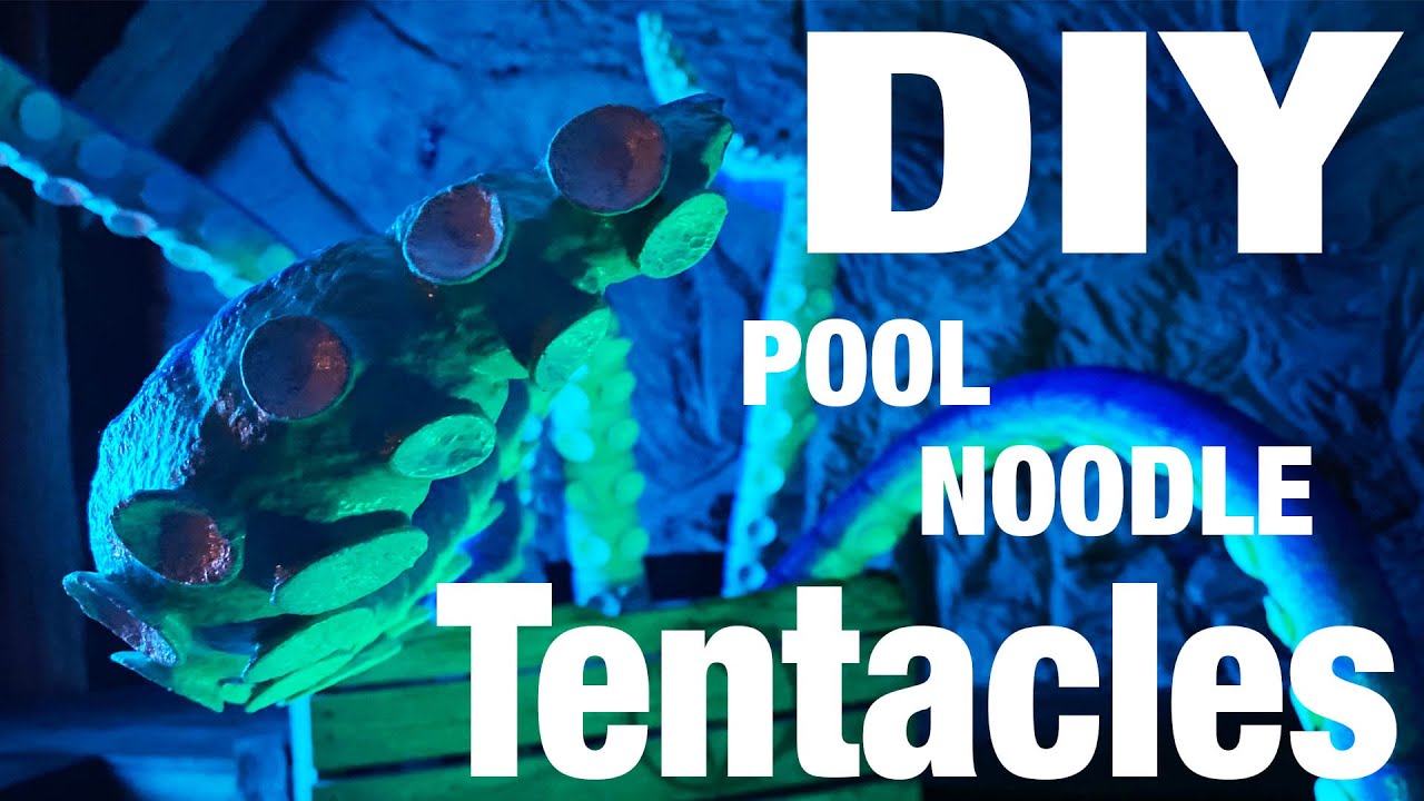 How To Make Tentacles Halloween Prop Tutorial Youtube