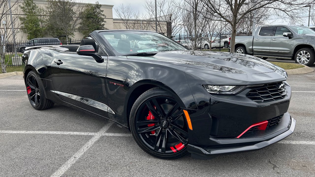2023 Chevrolet Camaro Lt1 Convertible Redline Pov Test Drive Review