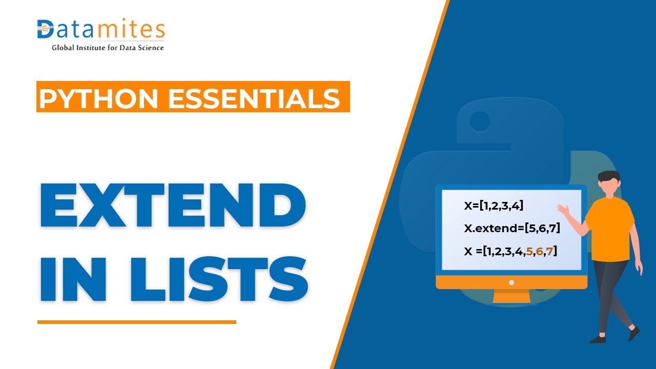 Extend List Method In Python Python Essentials Youtube
