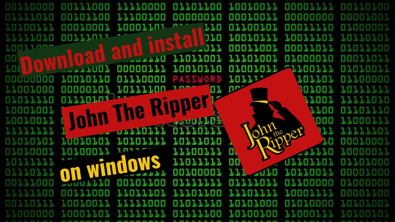 Cara Install John The Ripper Di Windows 10 Pasams