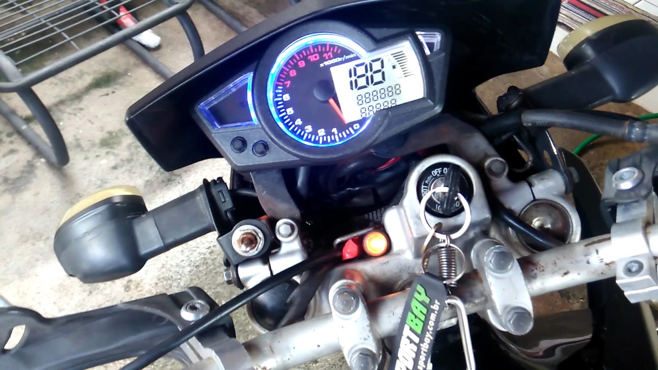 Painel Digital Na Xtz 125 Youtube