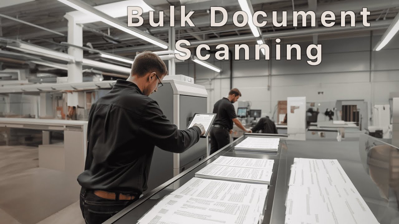 Document Scanning Digitization Services Bulk Scanning Solutions
