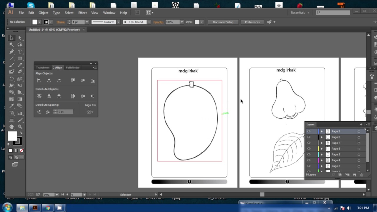 How To Open A Multiple Page Pdf File In Adobe Illustrator Pdf File
