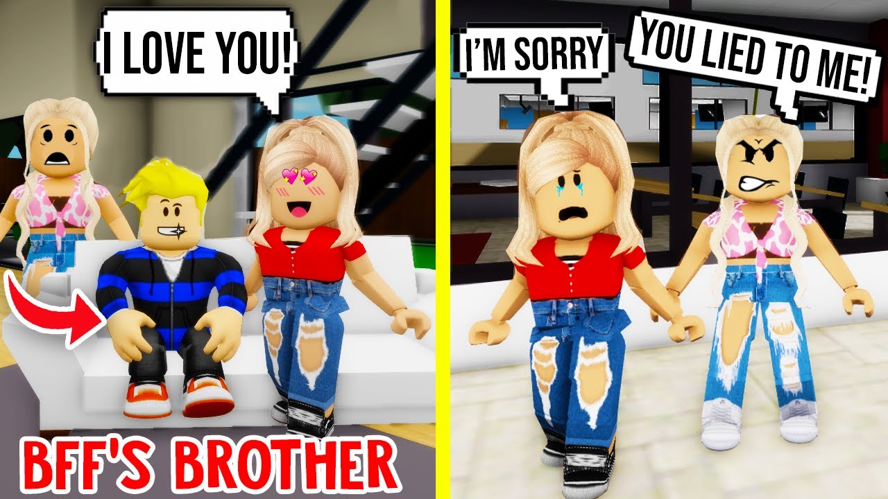 I Fell In Love With My Best Friends Brother In Brookhaven Roblox