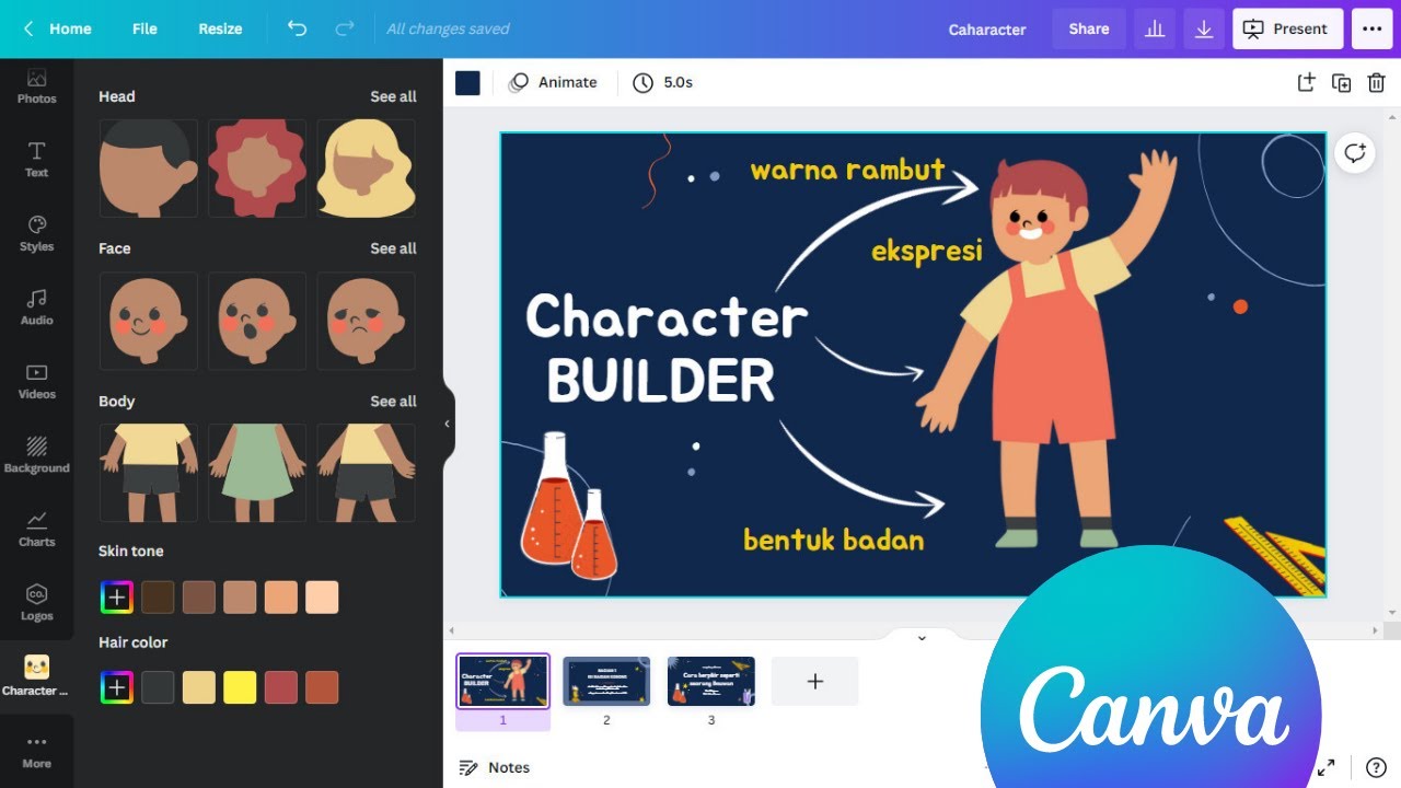 Fitur Baru Cara Membuat Karakter Sesuka Hati Di Canva Character