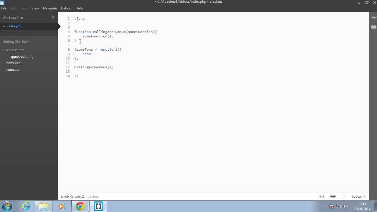 Php Tutorial Anonymous Functions Youtube