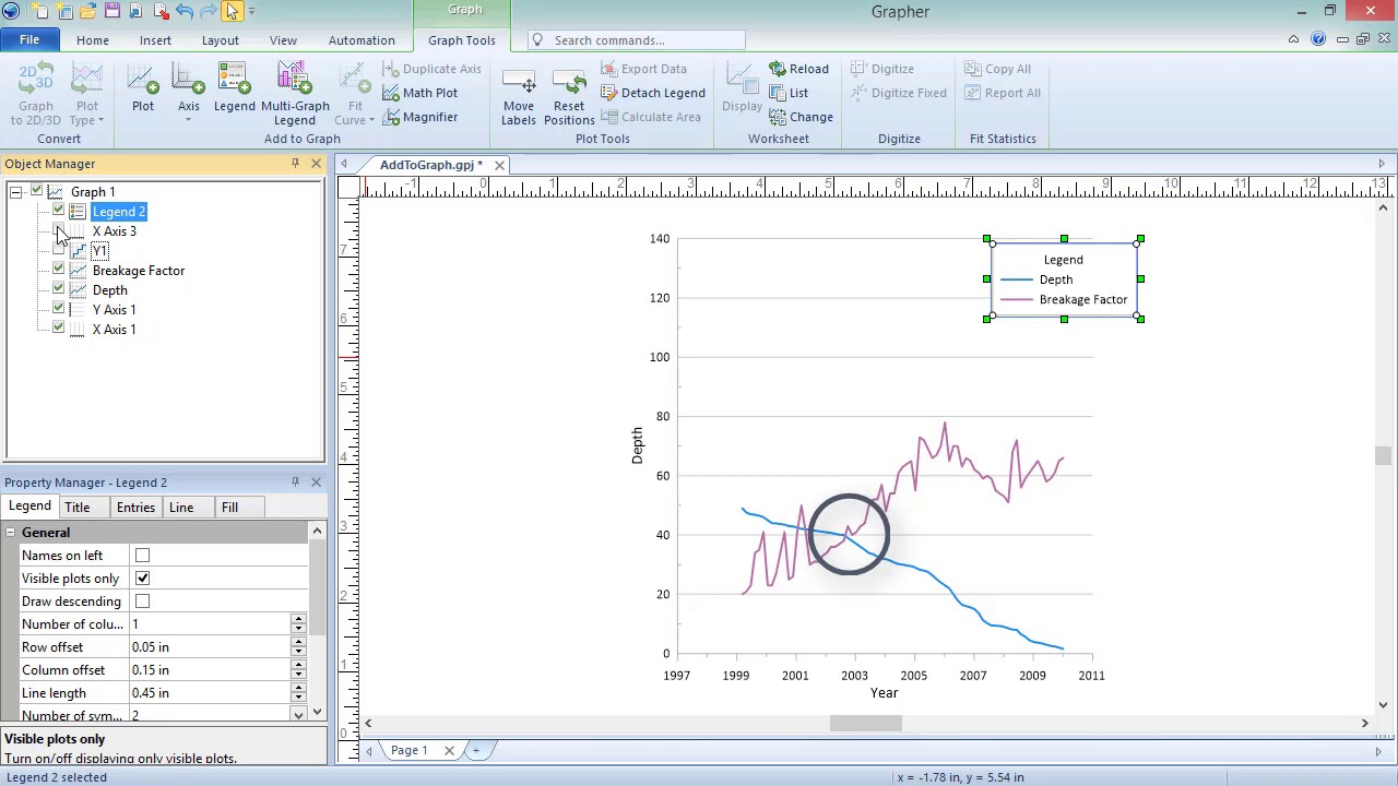 Grapher How To Add Graph Enhancements Youtube
