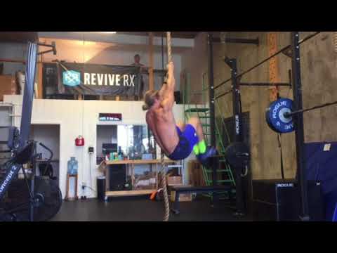 Strict Knee To Elbows On Rope Youtube