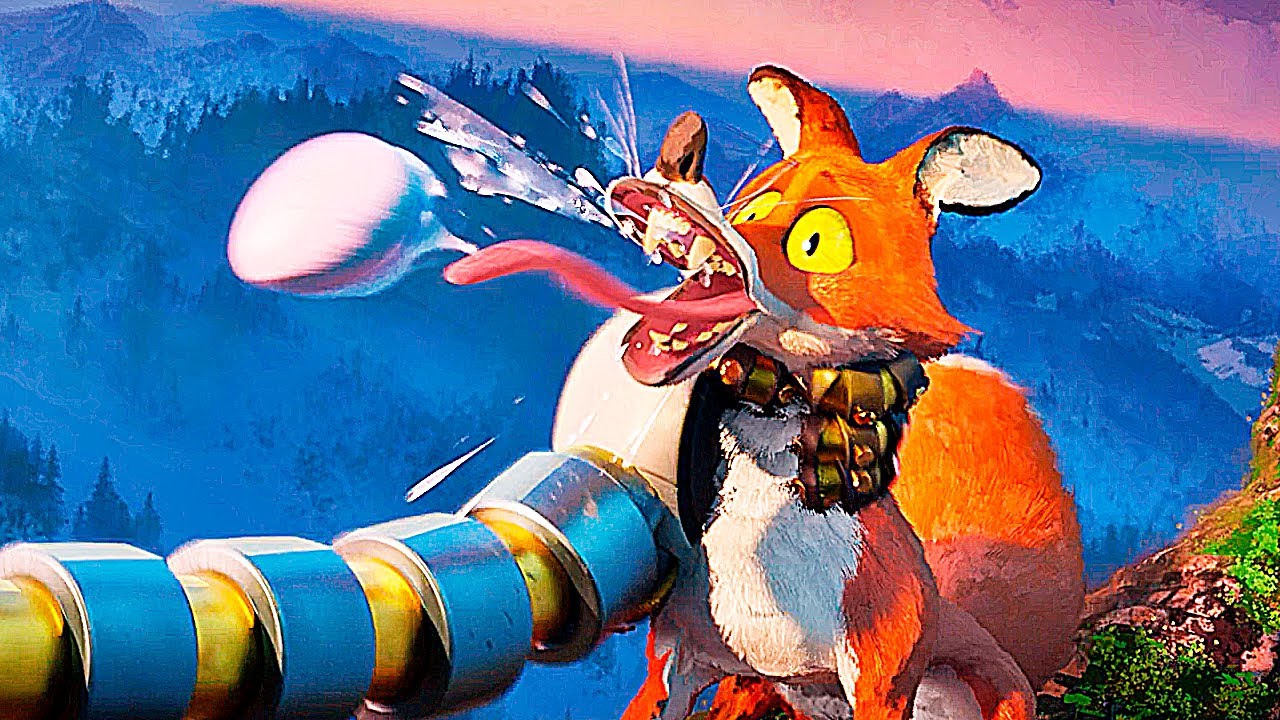 The Wild Robot Fink Meets Roz And Brightbill Scene Recap Fink S