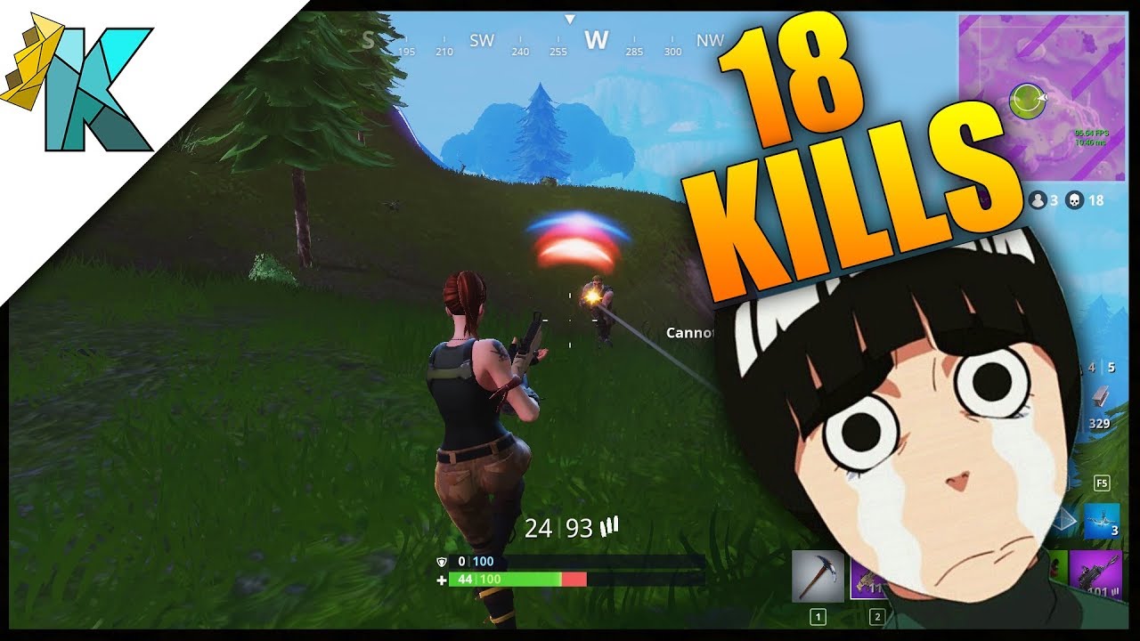 18 Kills Fortnite Battle Royale Gameplay Personal Kill Record 3