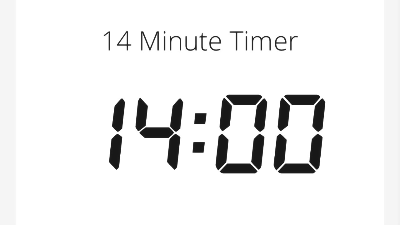 14 Minute Timer 40 Minute Timer Timer Orfeti