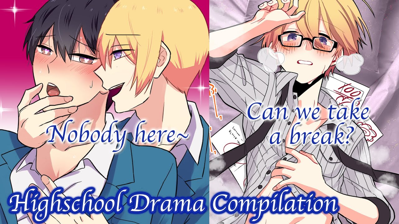 Bl Anime Highschool Drama Compilation Yaoi Youtube