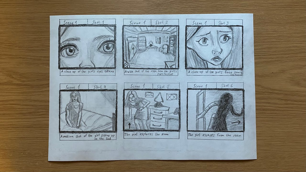How To Draw A Storyboard Youtube