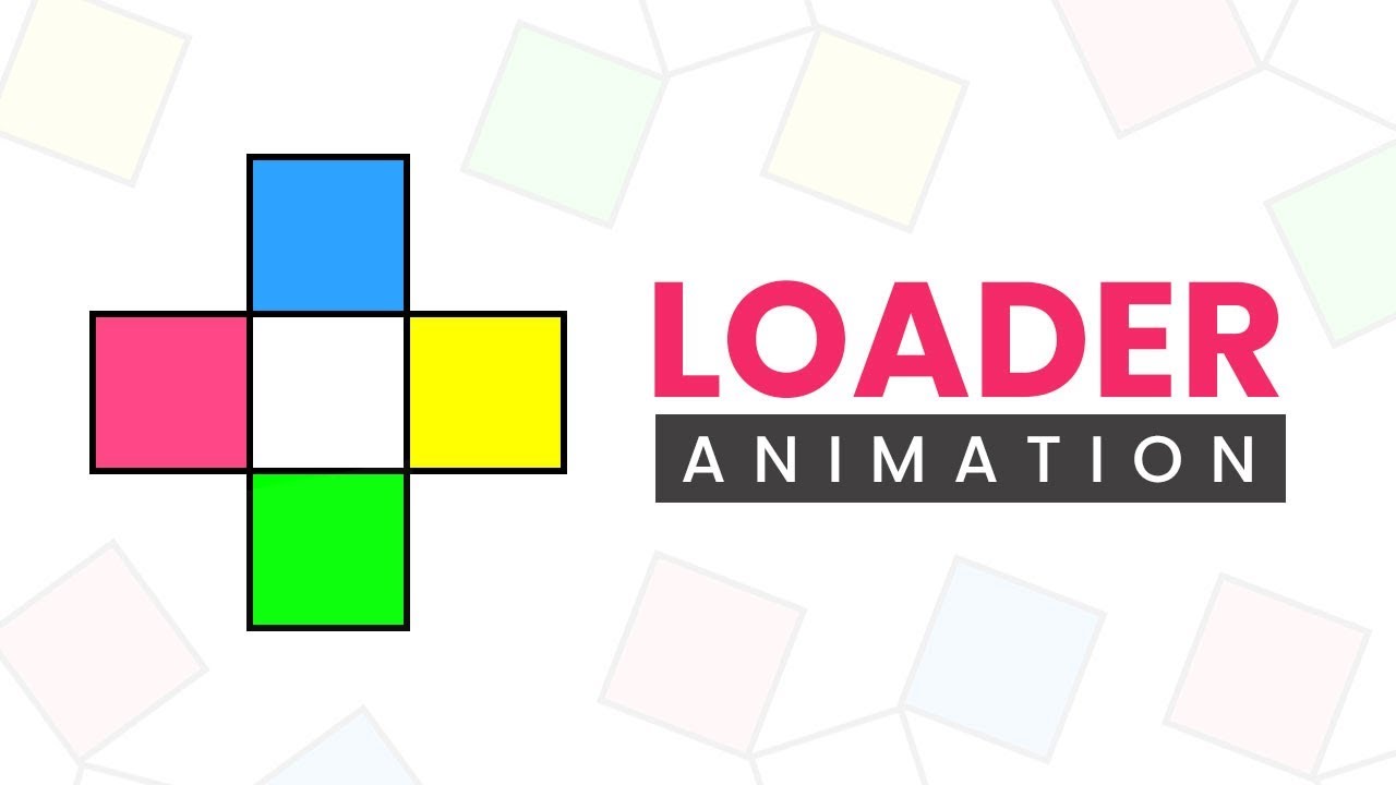 Css Rotating Square Loader Animation Effects Youtube